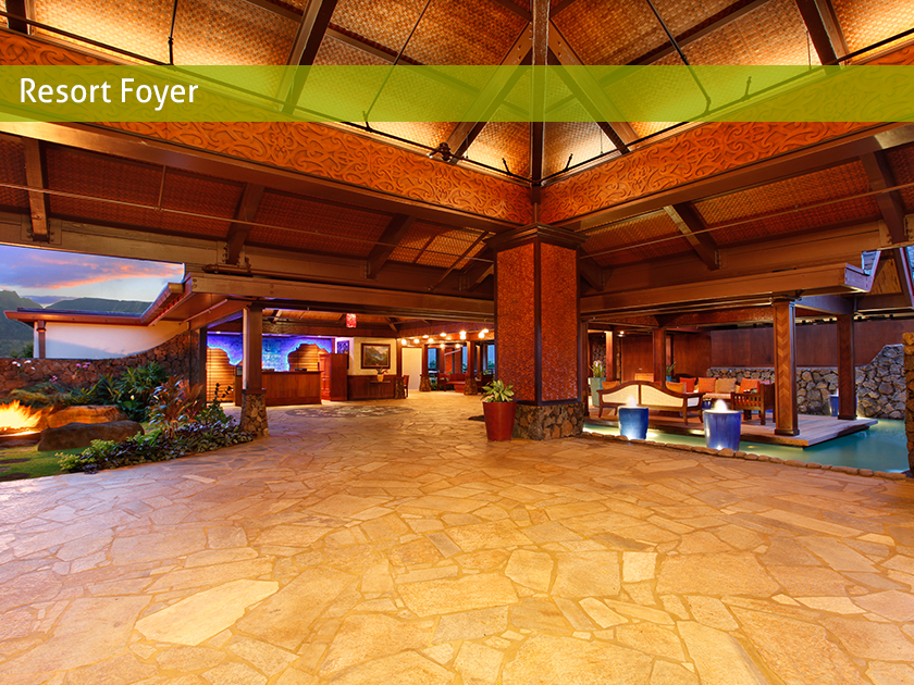 resort foyer 2 - Hanalei Bay Resort